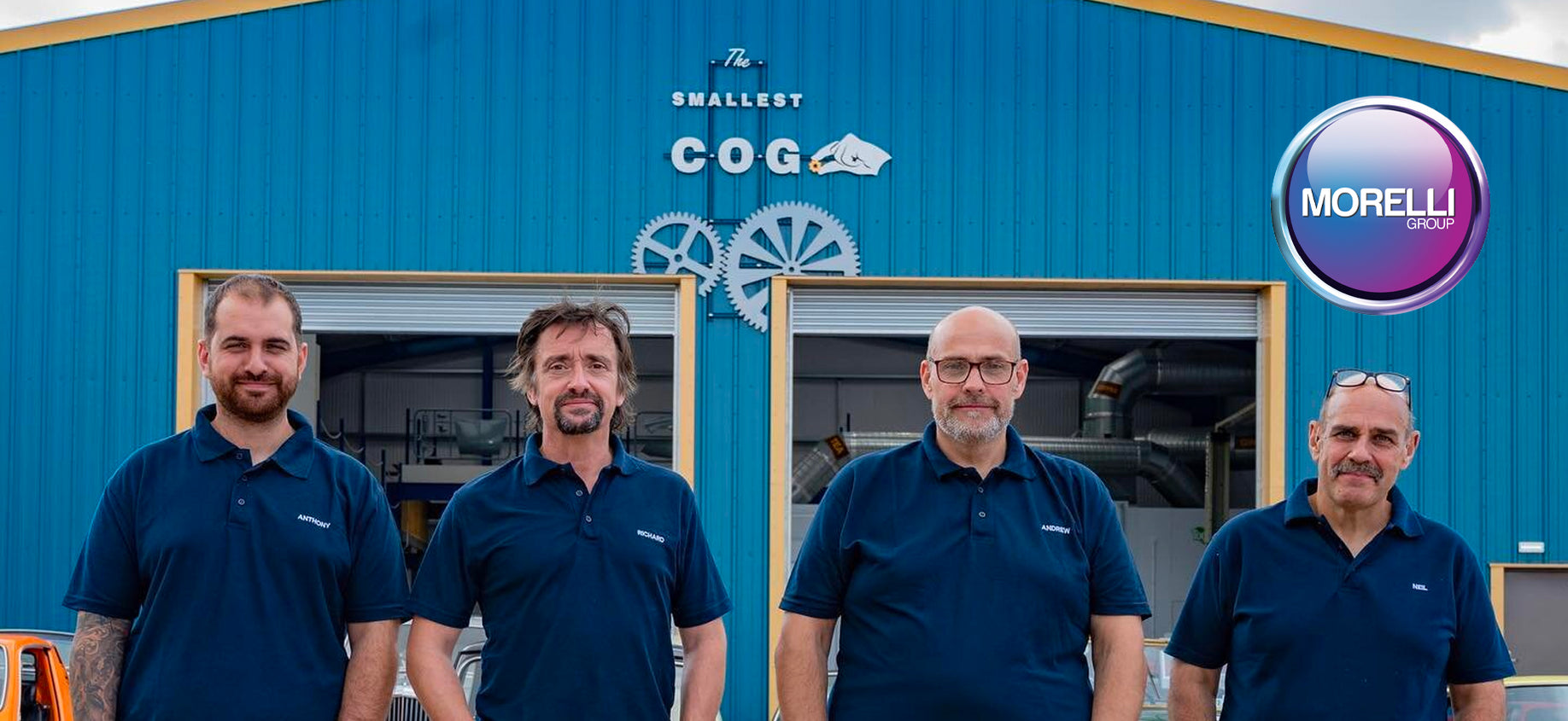 Morelli Group Supply Richard Hammond’s The Smallest Cog