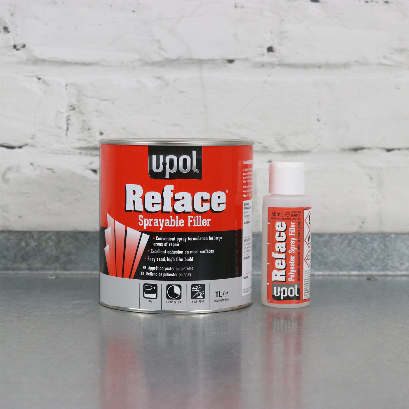 U-Pol Reface Polyester Sprayable Filler (1L) — Morelli Group