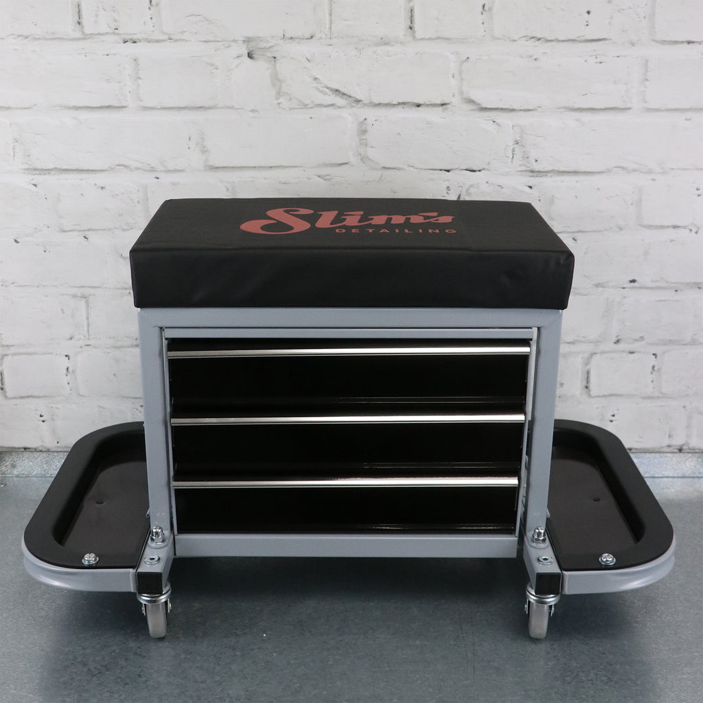 Organizer Maxshine Adjustable Detailing Stool With Modular Tool Tray ...