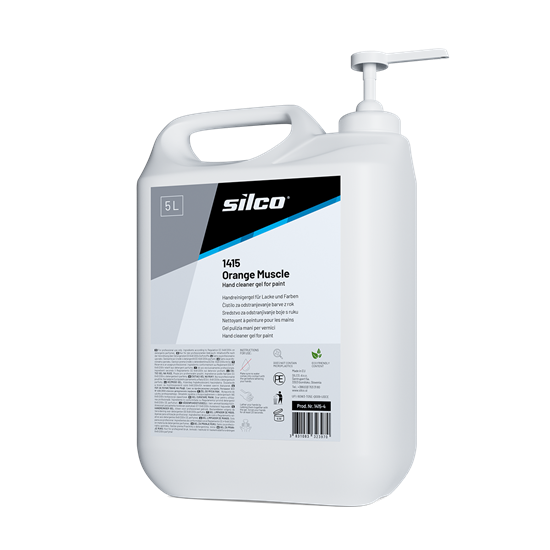 Silco 1415 Orange Muscle Hand Cleaner Gel (5 Litres) — Morelli Group