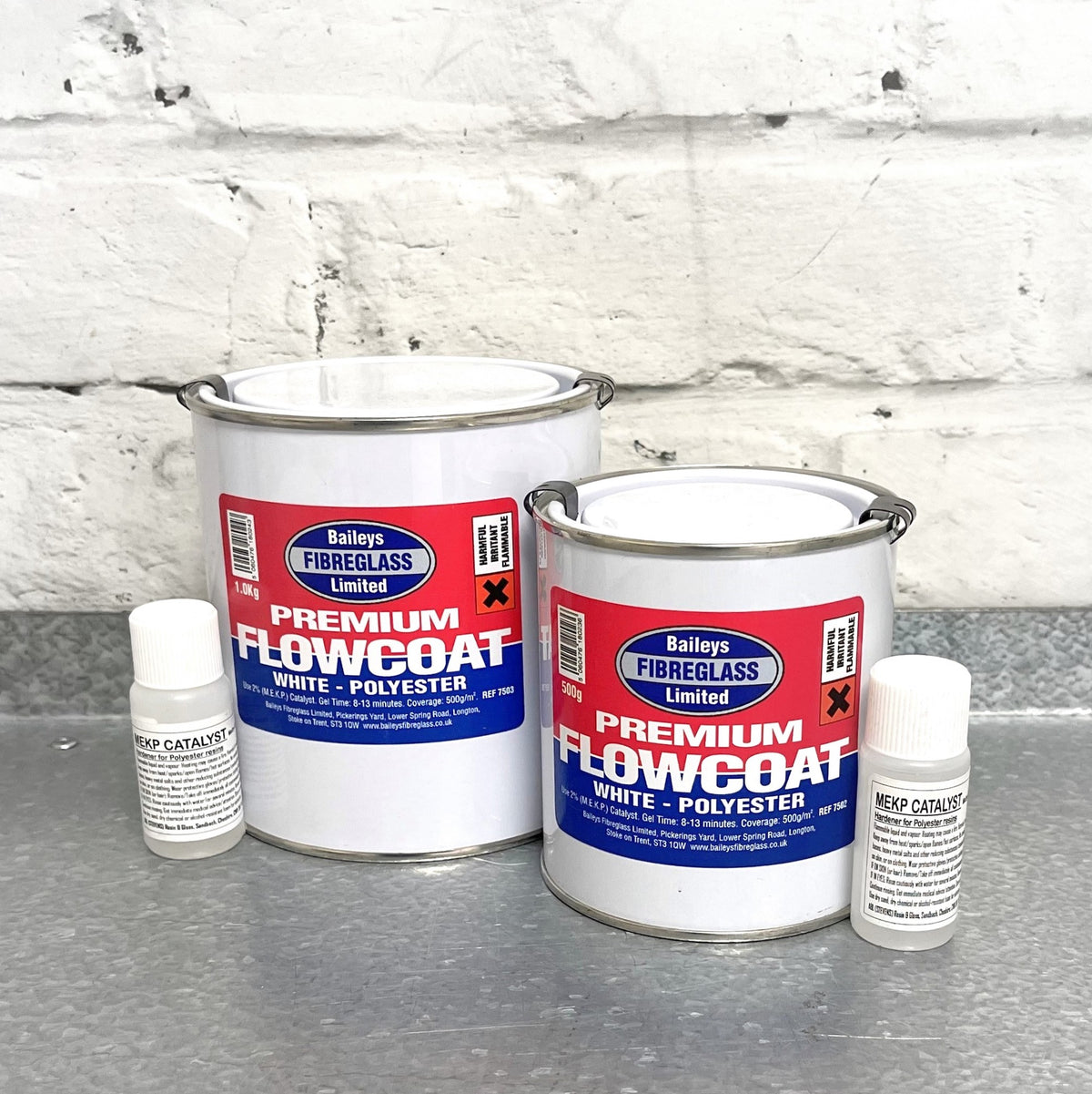 Baileys Fibreglass Flowcoat Brilliant White — Morelli Group